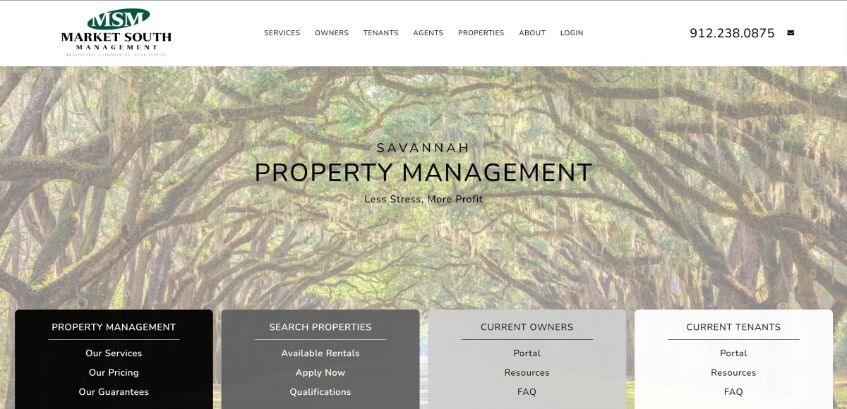 Savannah Property Managers | Market South Management